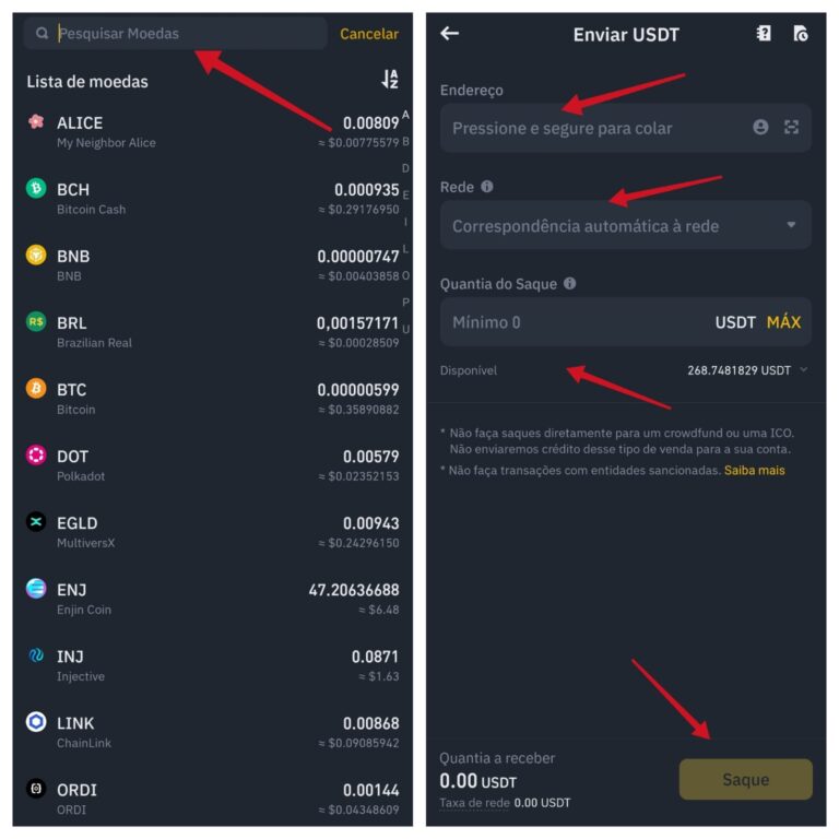 Como sacar na Binance? Aprenda a sacar dinheiro e criptomoedas