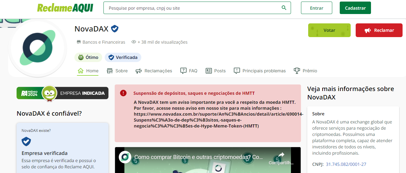 A NovaDAX é confiável e segura? - Criptonizando